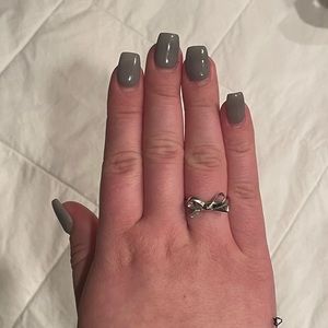 kate spade | Jewelry | Kate Spade Silver Bow Ring | Poshmark